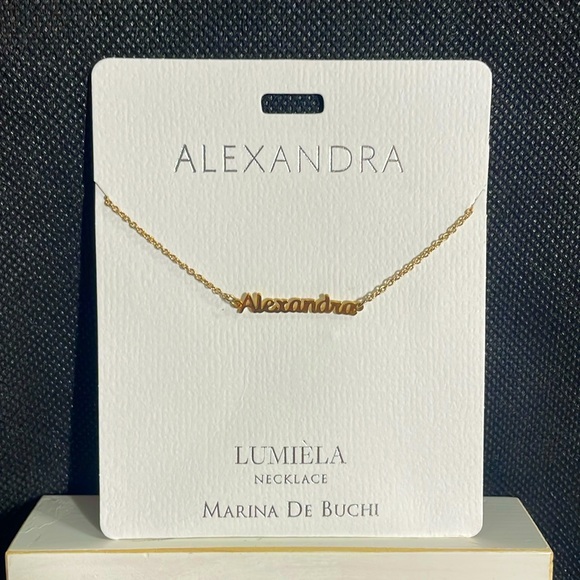 Jewelry | Alexandra Personalized Lumiela Name Necklace | Poshmark